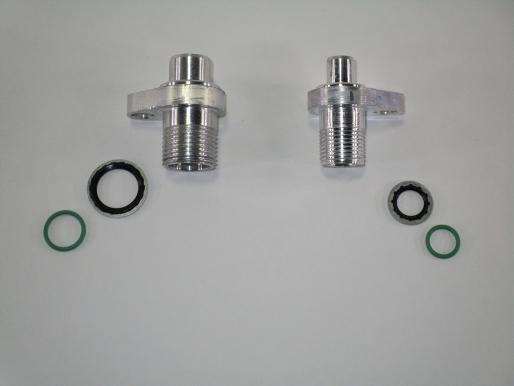 LS Swap AC Compressor adapter fittings for Denso 10S17F & 10S20F - WARR ...