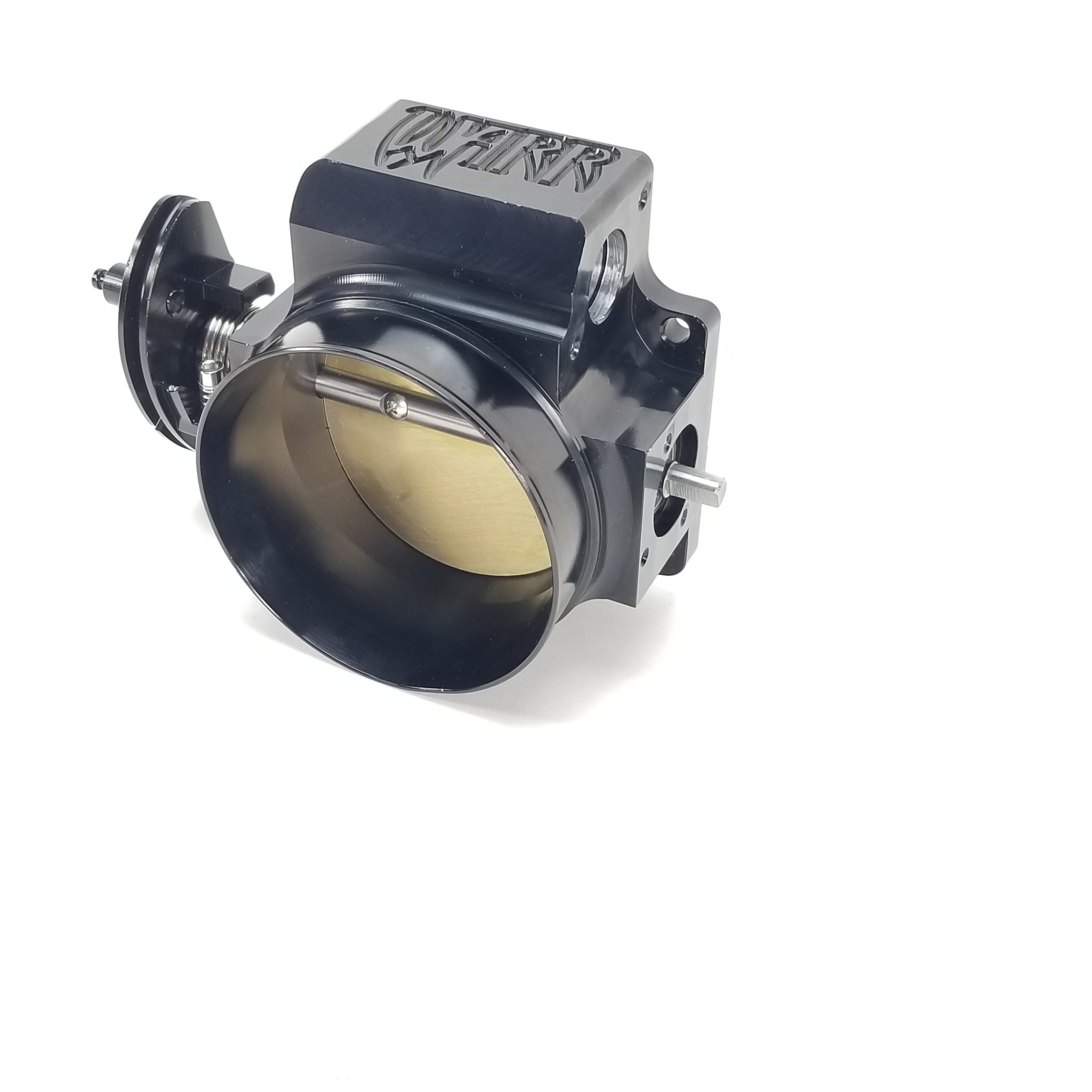 Black Anodized 92mm Throttle Body - No Vent Tube - 4 Bolt - LS1 LS2 LS3 ...