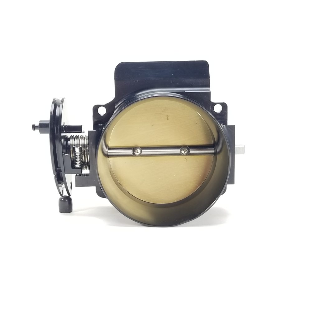 Black Anodized 92mm Throttle Body - No Vent Tube - 4 Bolt - LS1 LS2 LS3 ...