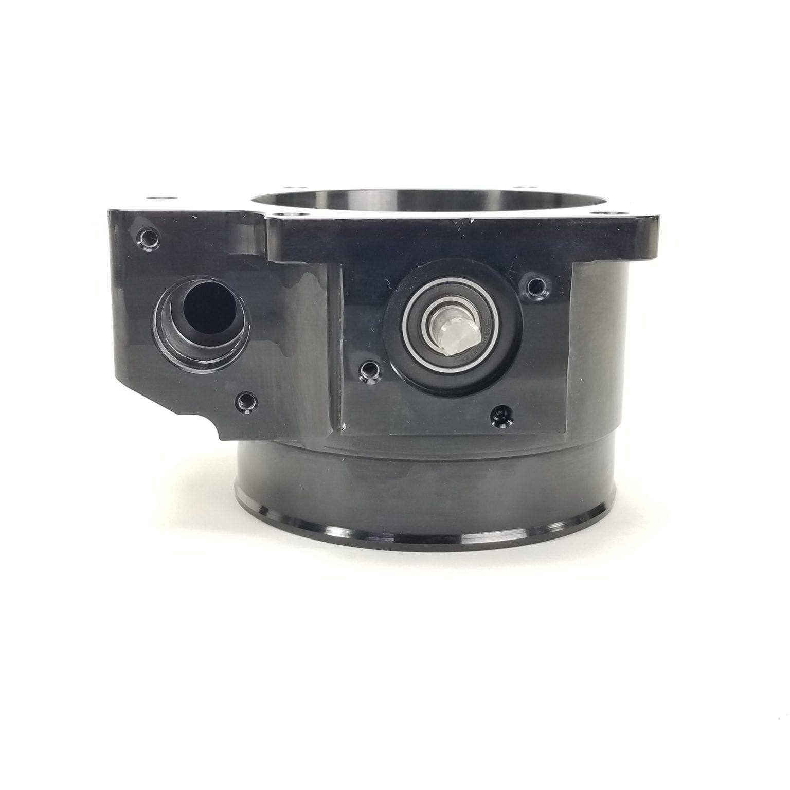 Black Anodized 92mm Throttle Body - No Vent Tube - 4 Bolt - LS1 LS2 LS3 ...