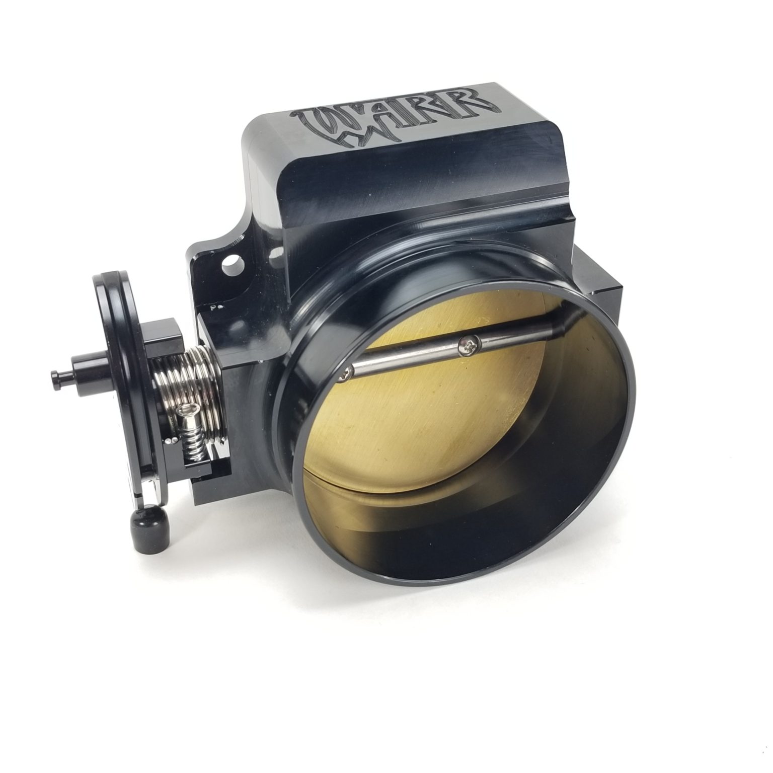 Black 102mm Throttle Body- No Vent Tube- 4 Bolt- LS1 LS3 LSX - WARR ...