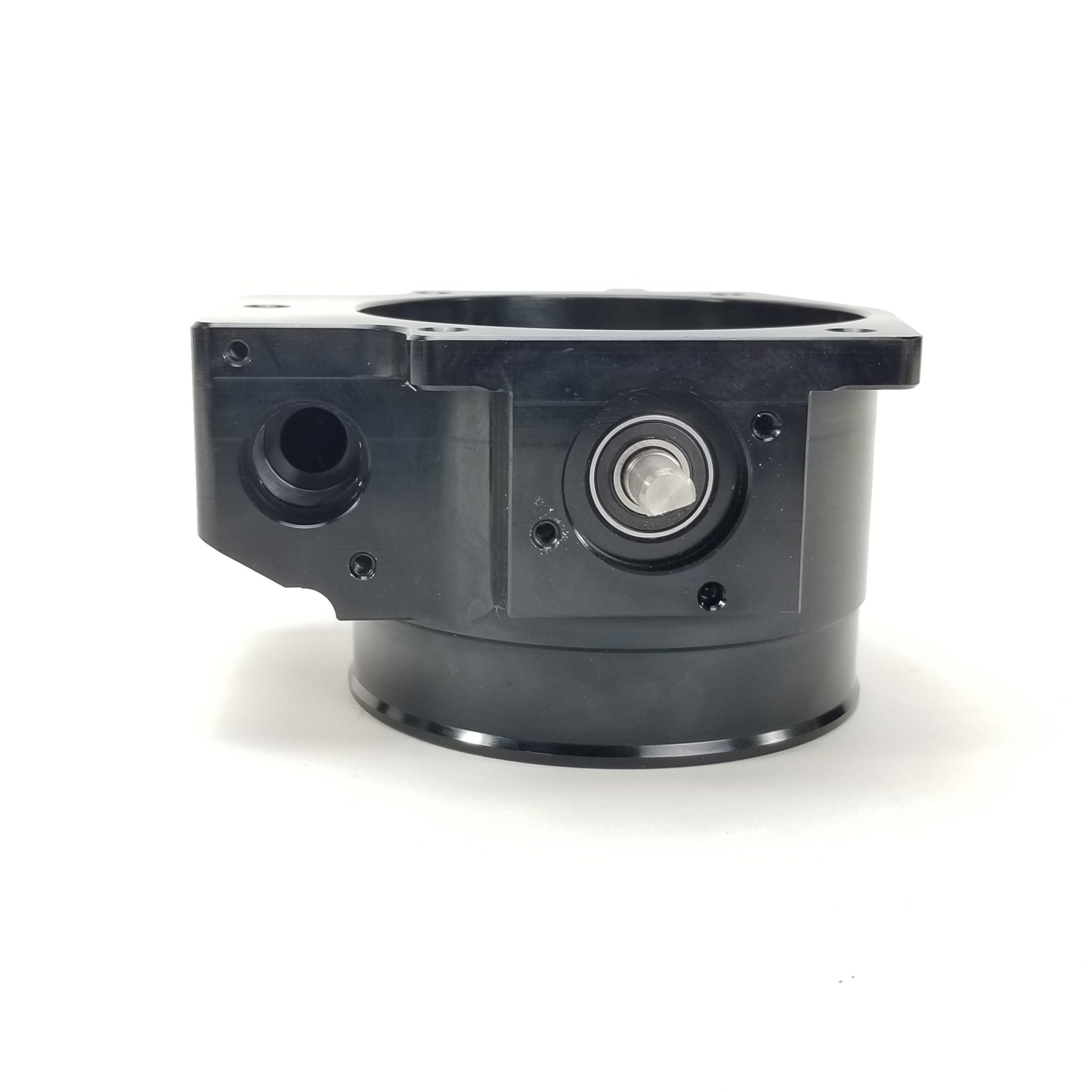 Black 102mm Throttle Body- No Vent Tube- 4 Bolt- LS1 LS3 LSX