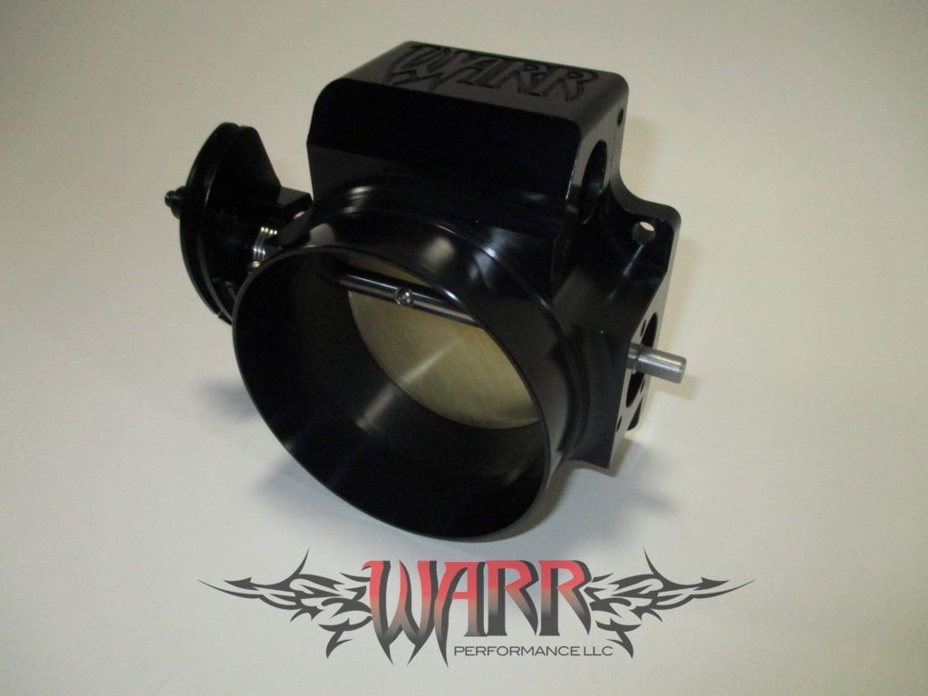 Black Anodized 92mm Throttle Body - No Vent Tube - 4 Bolt - LS1 LS2 LS3 ...