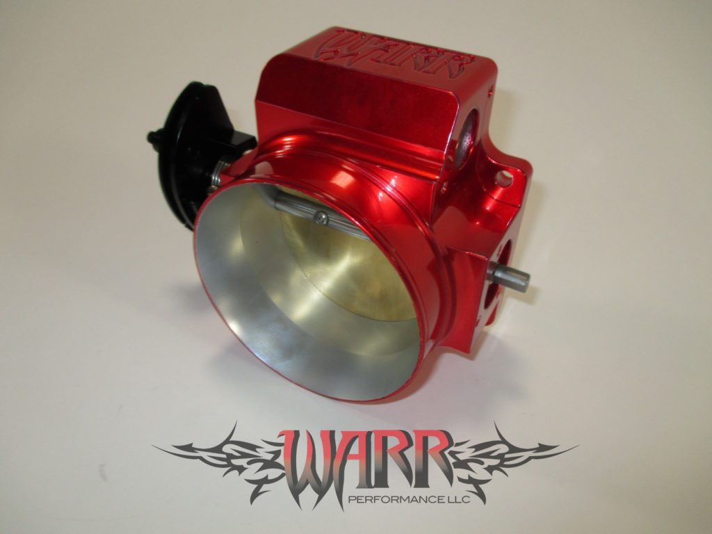 Powder Coated 92mm LS Throttle Body without Vent Tube -4 Bolt - LS1 LS2 ...