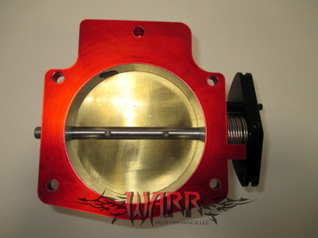 Powder Coated 92mm LS Throttle Body without Vent Tube -4 Bolt - LS1 LS2 ...