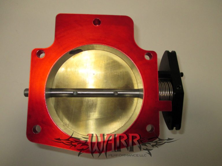 Powder Coated 92mm LS Throttle Body without Vent Tube -4 Bolt - LS1 LS2 ...