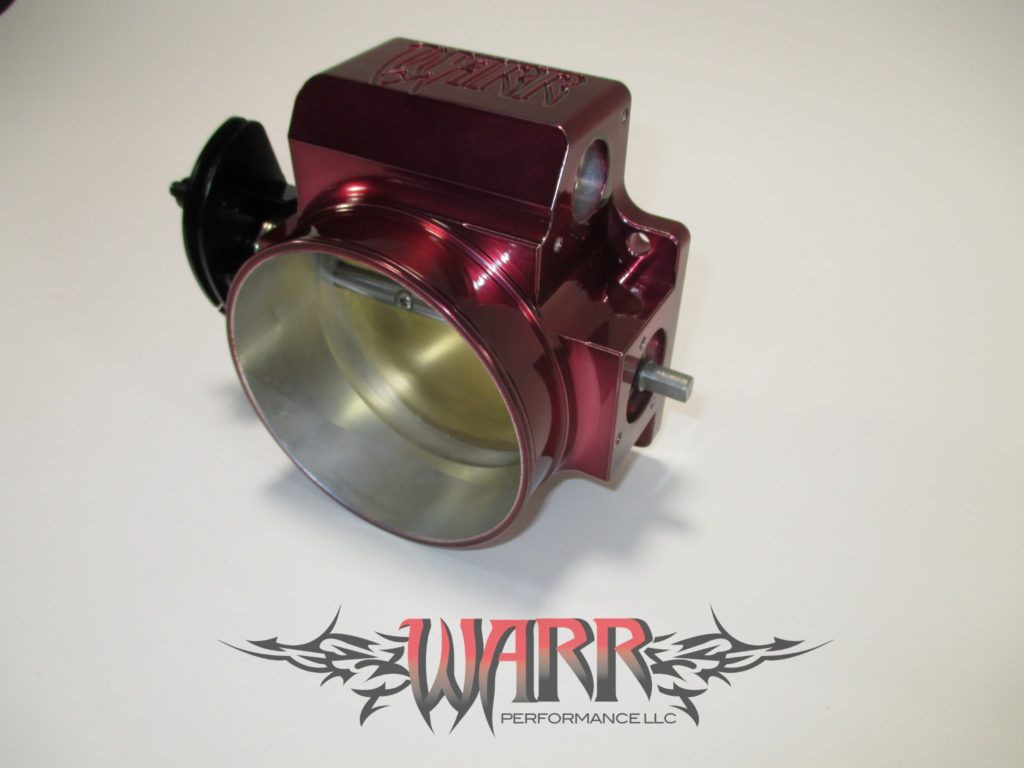 Powder Coated 102mm LS Throttle Body -No Vent Tube -4 Bolt - LS1 LS2 LSX