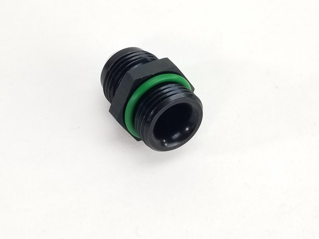 Fuel Rail Fitting Kit 3 -8AN adapters & 1 Plug - For Holley or Other ...