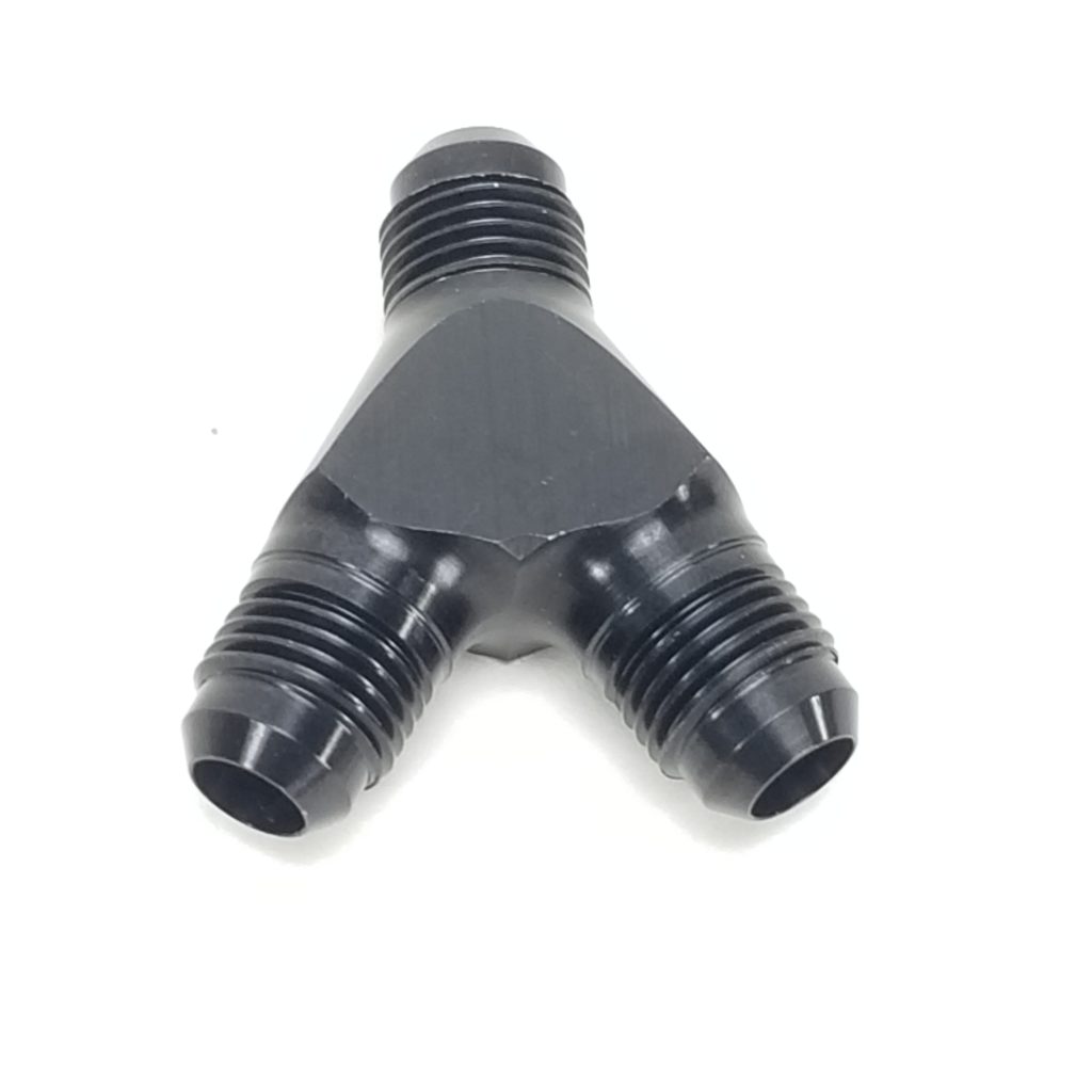 -6AN "Y" Fitting -6AN Inlet and Outlets 47-0071