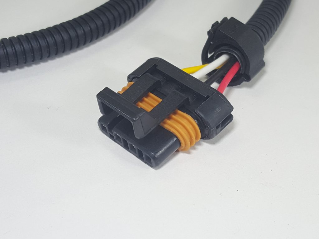 Two 36" GM LS1 Oxygen O2 Sensor Extension Harnesses- 4 Wire Flat ...