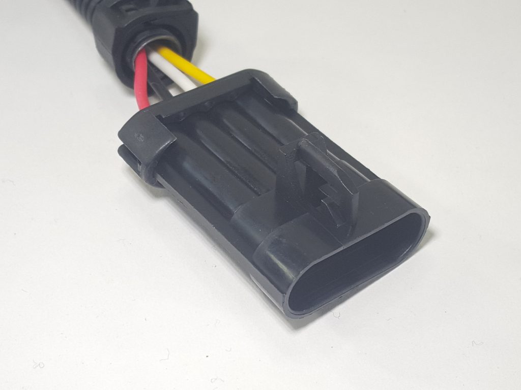 Two 36" GM LS1 Oxygen O2 Sensor Extension Harnesses- 4 Wire Flat ...