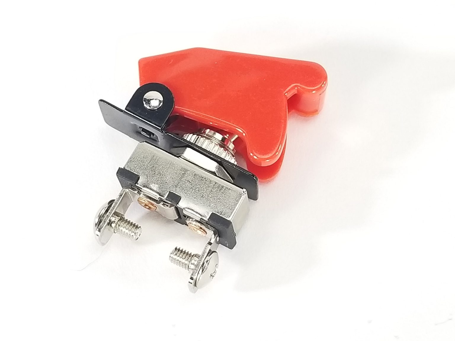 20 Amp Toggle Switch with Red Safety Cover - Pico Wiring