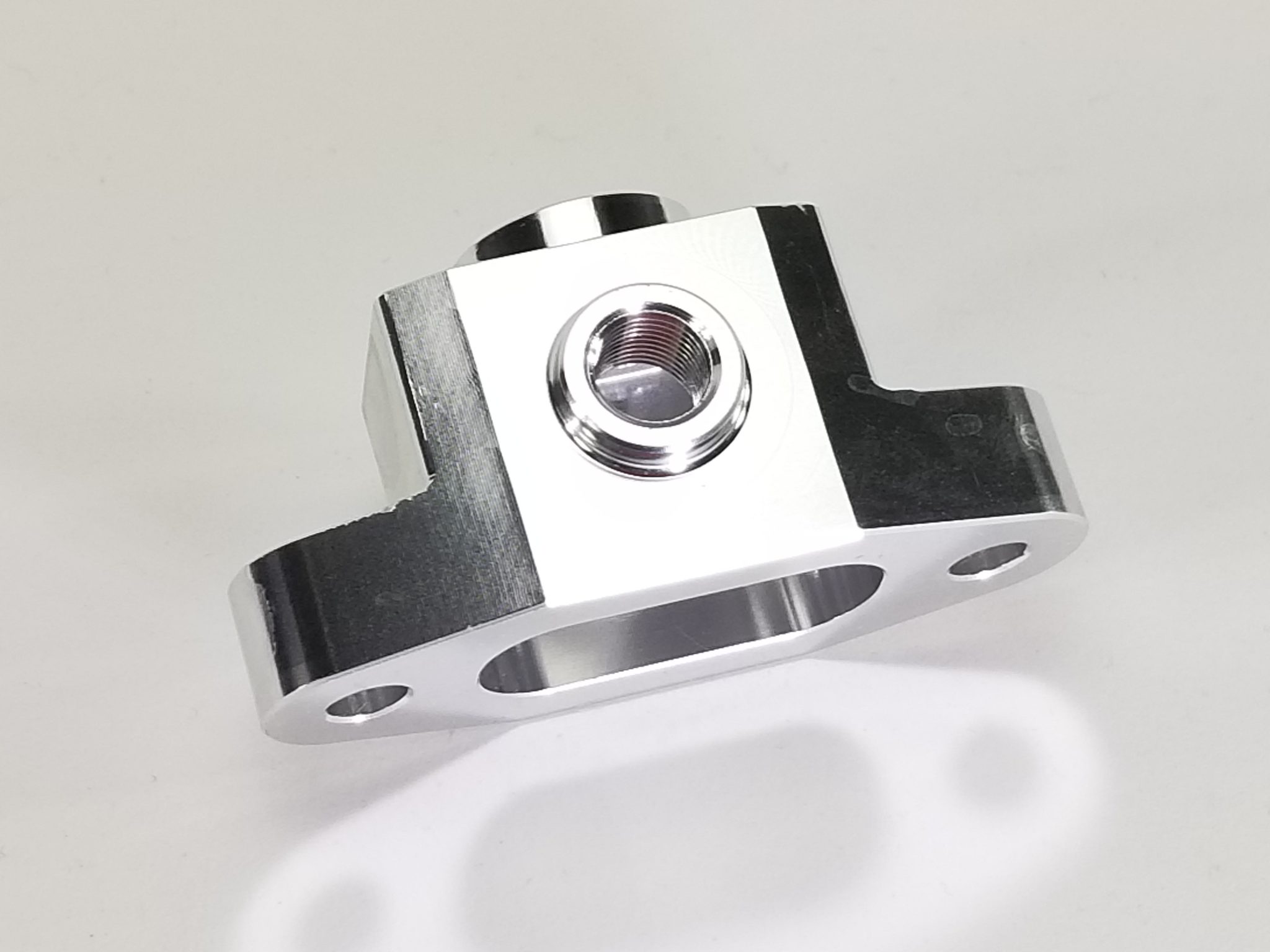 LS Oil Pan Adapter - (3) 1/8 NPT Ports - WARR Performance - WARR ...