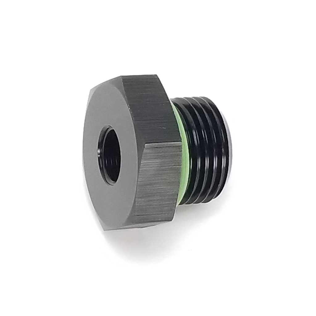 -8 ORB Plug With 1/8" NPT Port for Gauge / Sensor - WARR Performance 47 ...