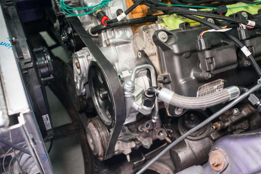 Earl's Remote Reservoir Adapter Kit For Saginaw Type II Power Steering ...