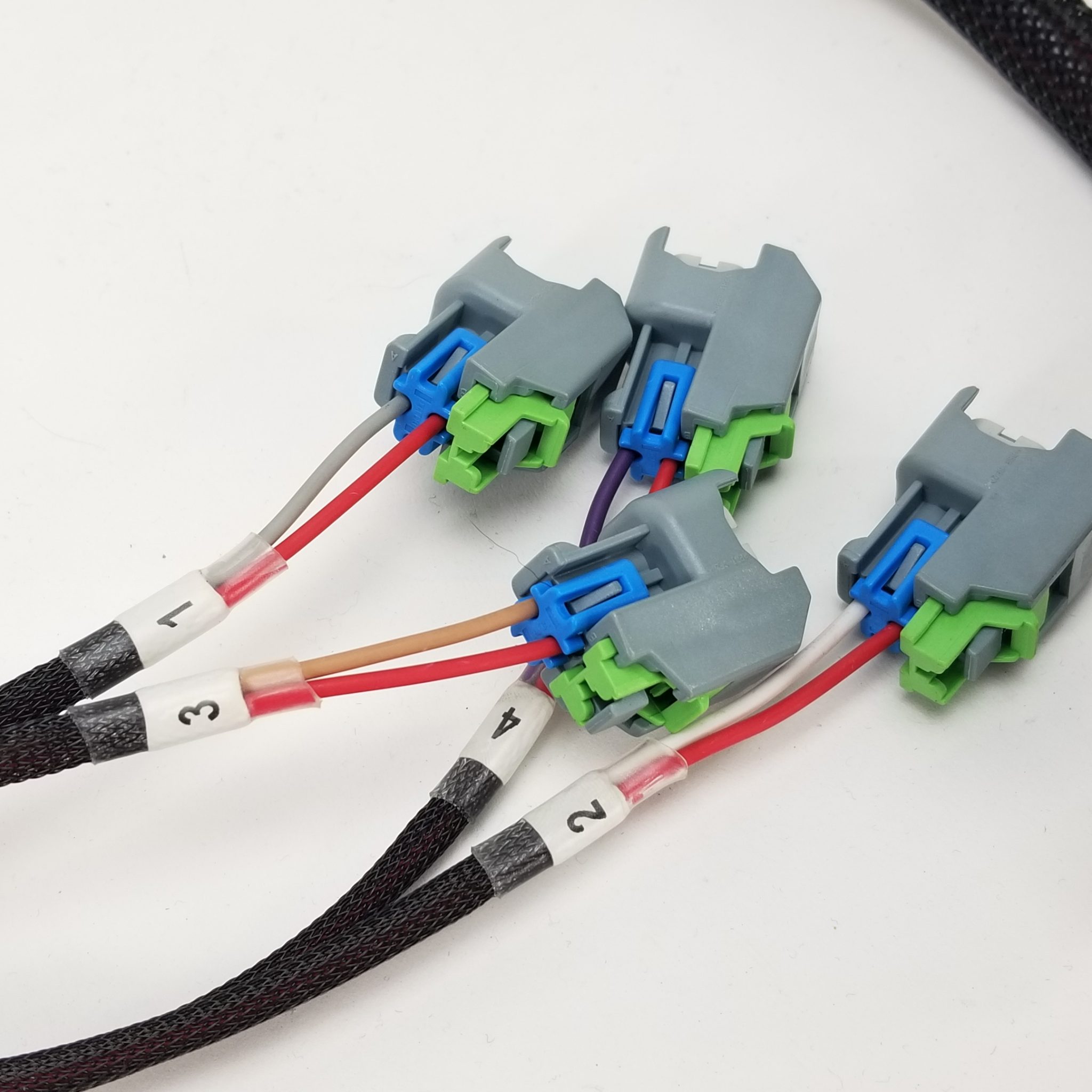 USCAR (EV6) LS Style Injector Harness For Holley™ EFI Systems - WARR ...