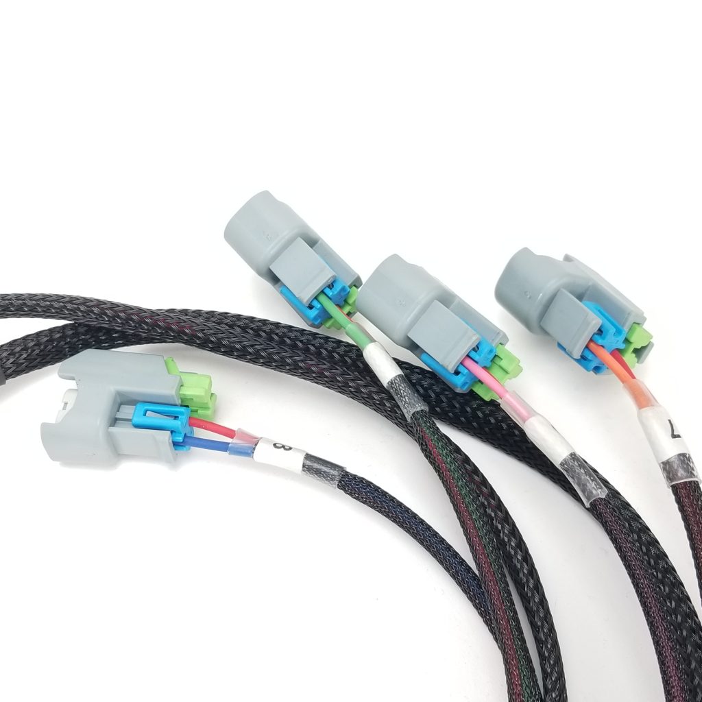 USCAR (EV6) LS Style Injector Harness For Holley™ EFI Systems - WARR ...