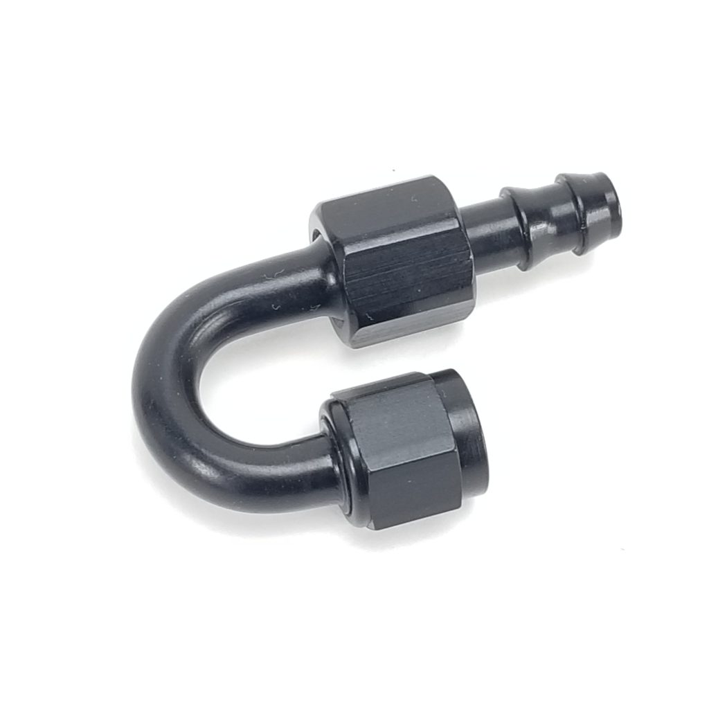 -6AN Pushlock 180 Degree Hose End - WARR Performance 47-0029
