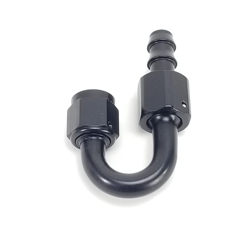 -6AN Pushlock 180 Degree Hose End - WARR Performance 47-0029