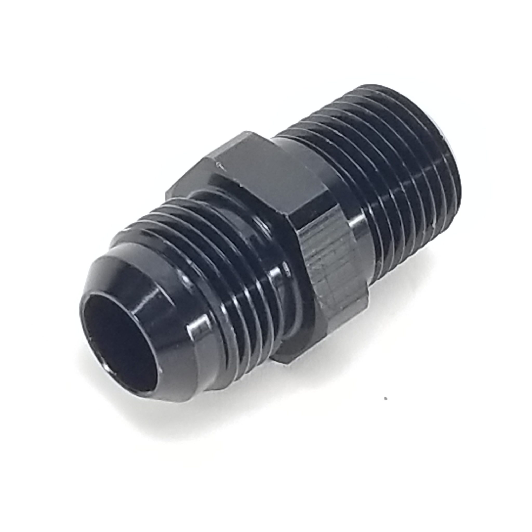 -10AN to 1/2" NPT Adapter Fitting Straight - WARR Performance 47-0032 ...