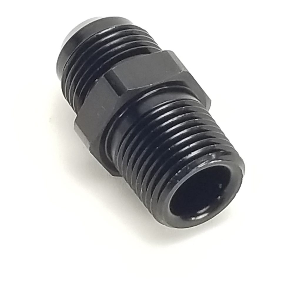 -10AN to 1/2" NPT Adapter Fitting Straight - WARR Performance 47-0032 ...