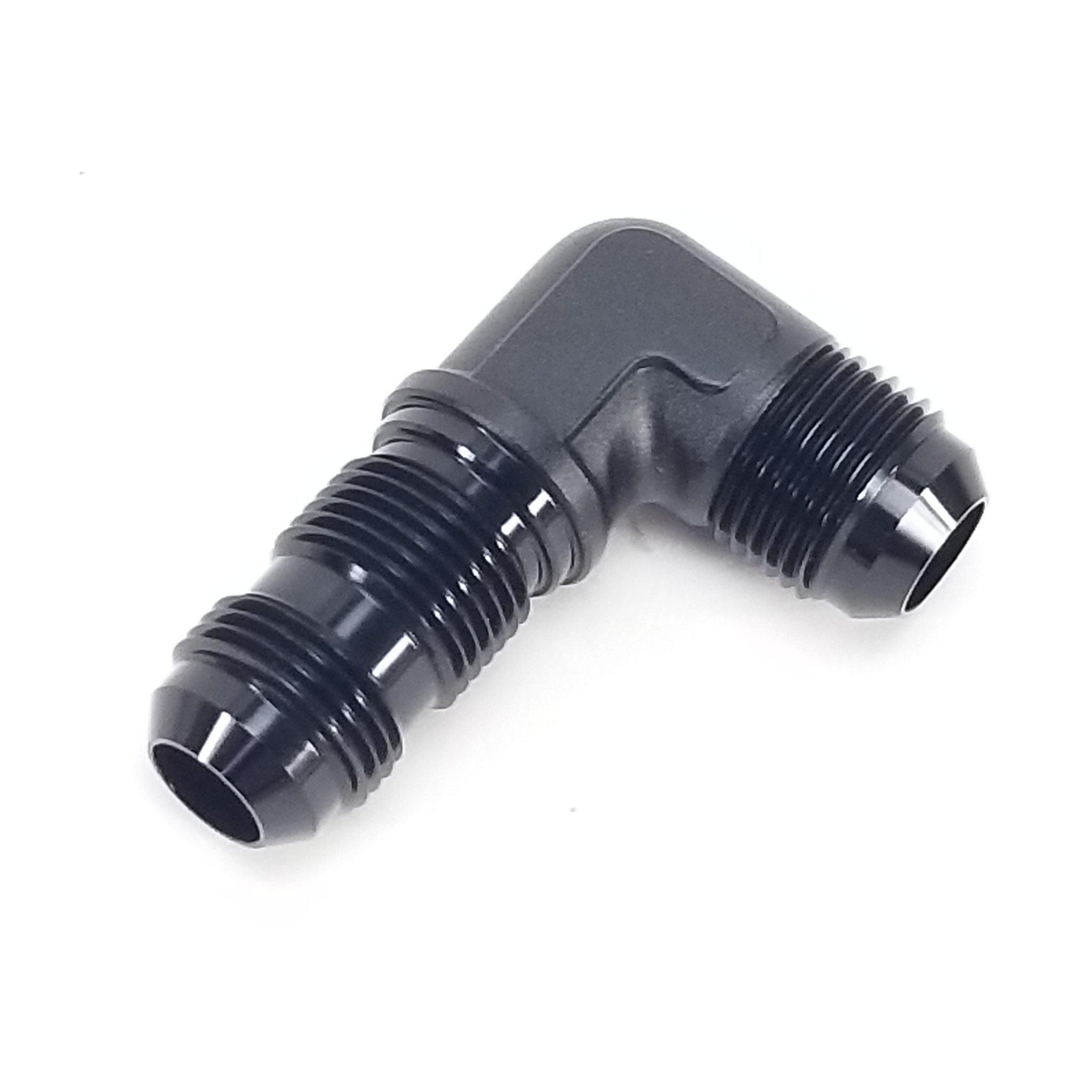 -10AN 90 Degree Bulkhead Fitting - Black - WARR Performance 47-0036 ...