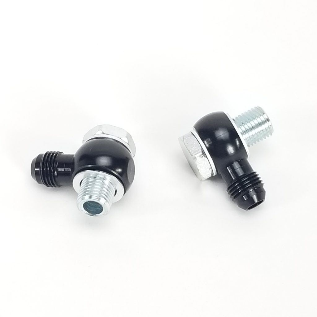 -6AN Transmission Cooler Banjo Fittings for 4L60E and 1991-1996 4L80E ...