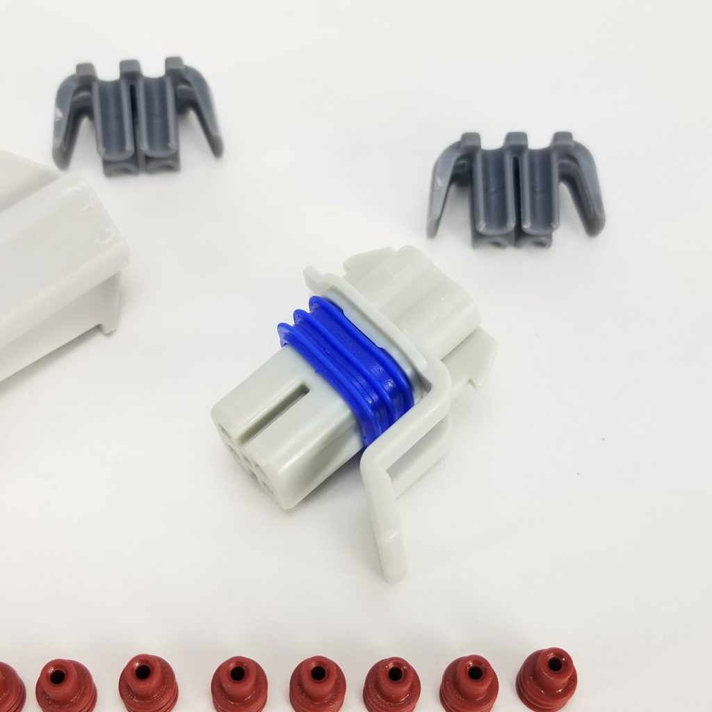 4 Pin Metripack 150 Male/Female Connector Kit - Square Gray - 58-0039