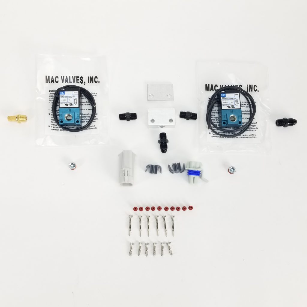 Dual 3 Port MAC Valve Kit for Boost Control - WARR Performance 60-0012
