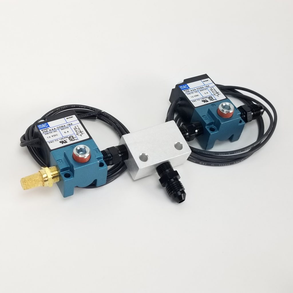 Dual 3 Port MAC Valve Kit for Boost Control - WARR Performance 60-0012