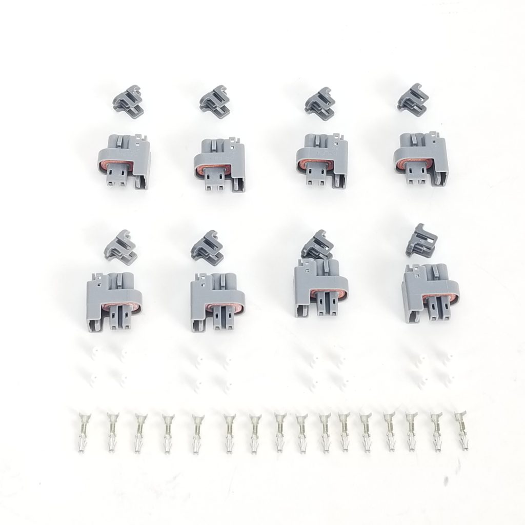 Multec 2 Injector Connector Kit - Set of 8 - WARR Performance 58-0054